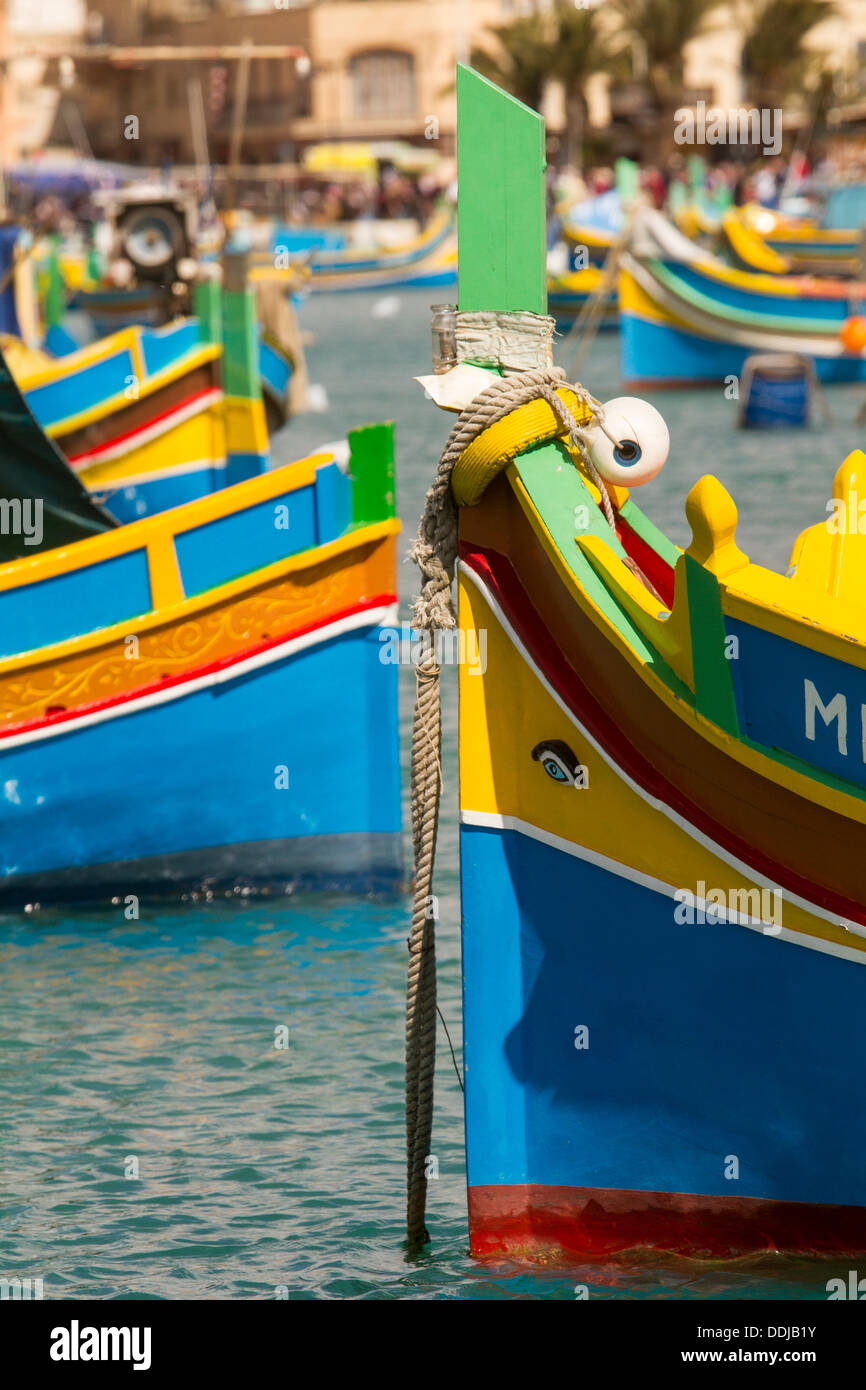 Eye osiris on luzzu malta hi-res stock photography and images - Alamy