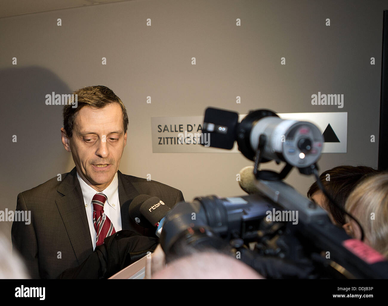 Brussels, Belgium. 3rd September 2013. Lawyer Philippe Gregoire ...