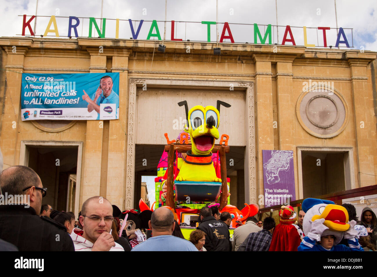 Carnival in Valletta, Malta Stock Photo - Alamy