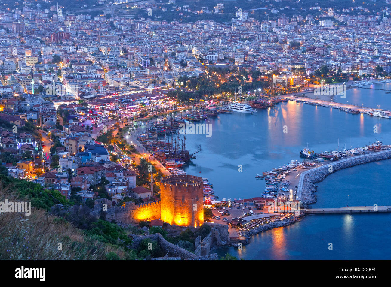 Alanya turkey coastline hi-res stock photography and images - Alamy