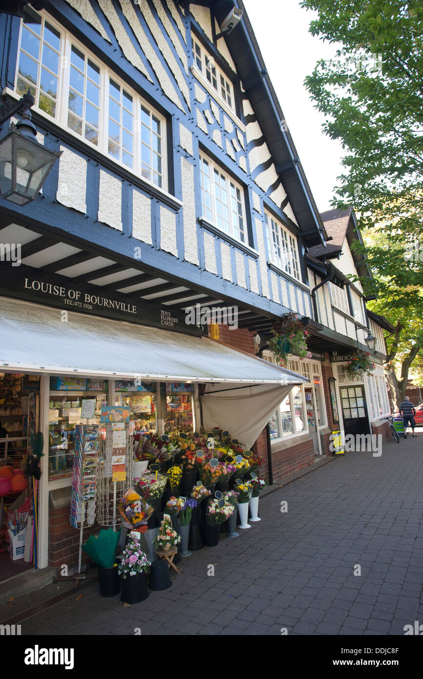 Bournville Village, the home of the Cadbury chocolate factory founded ...