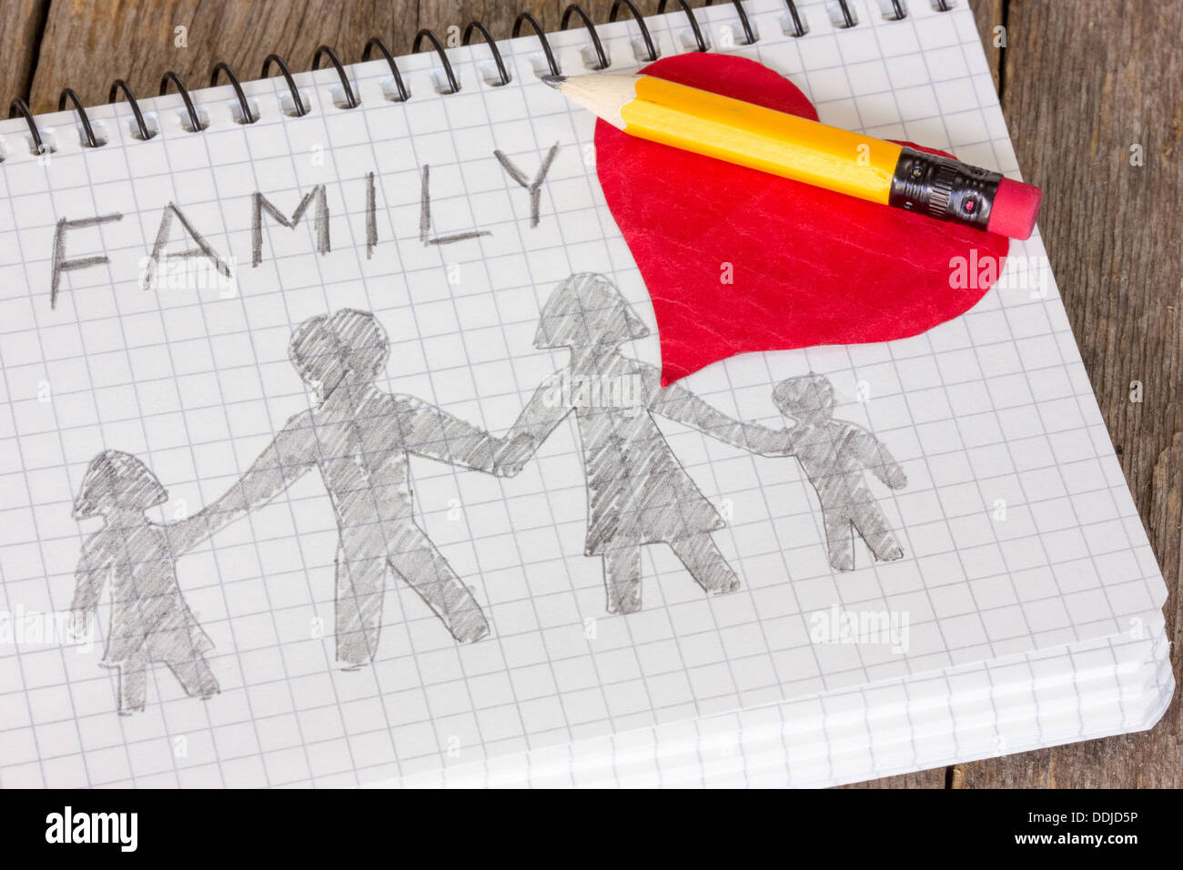 Father child son drawing heart hi-res stock photography and images - Alamy