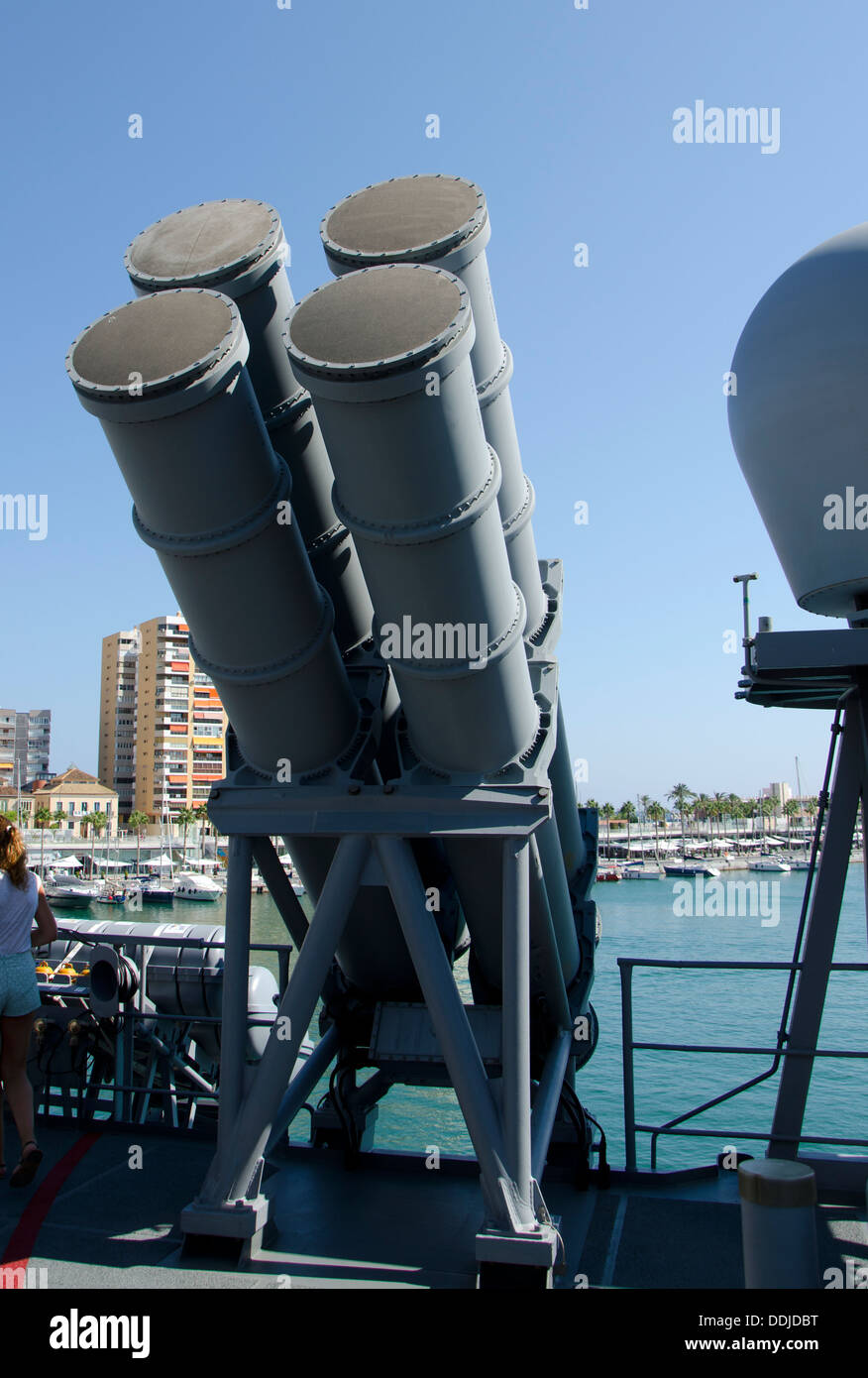 Canister launchers for launching torpedos on board a turkish navy ...