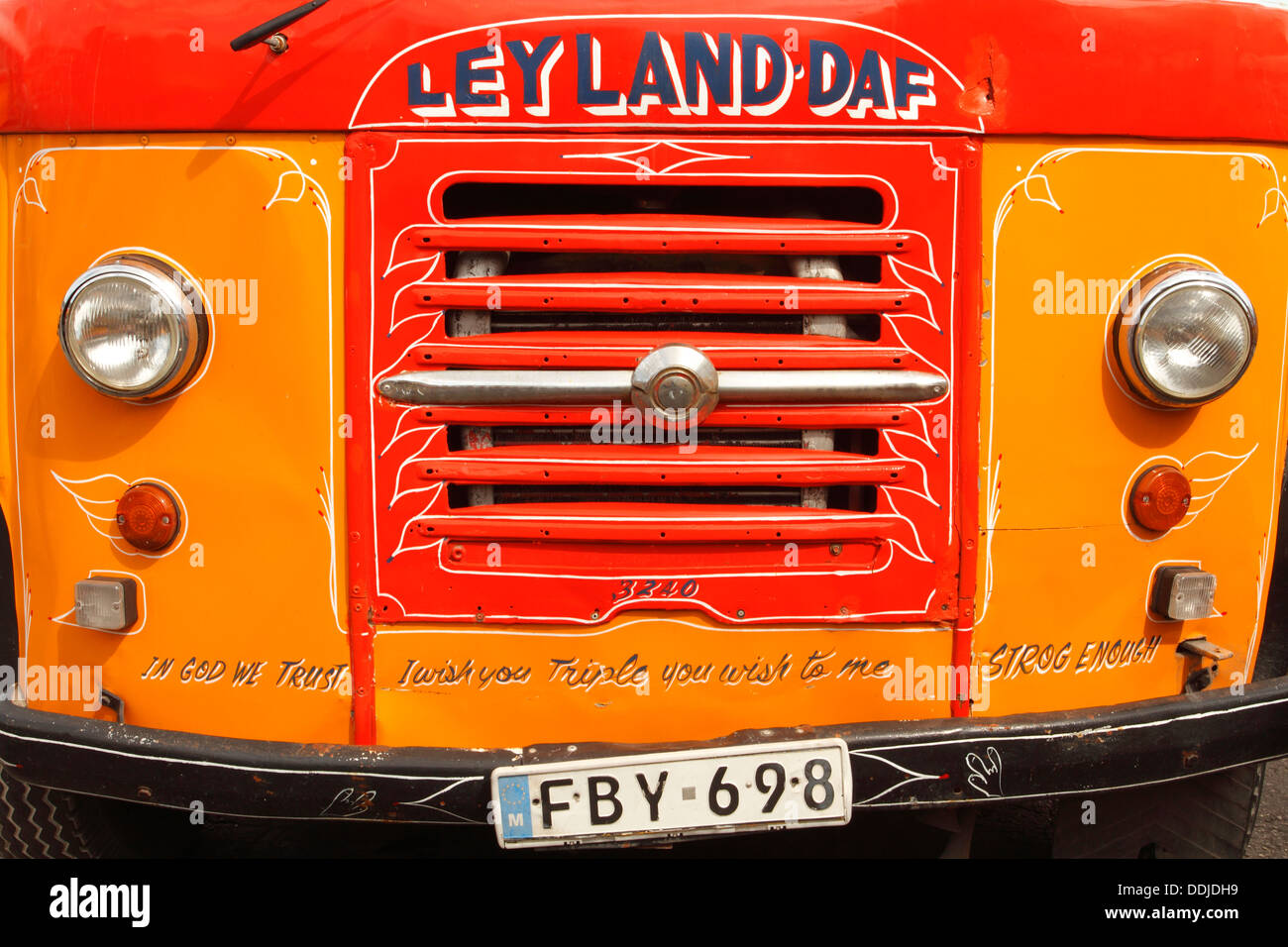 Valletta bus station, Malta Stock Photo - Alamy