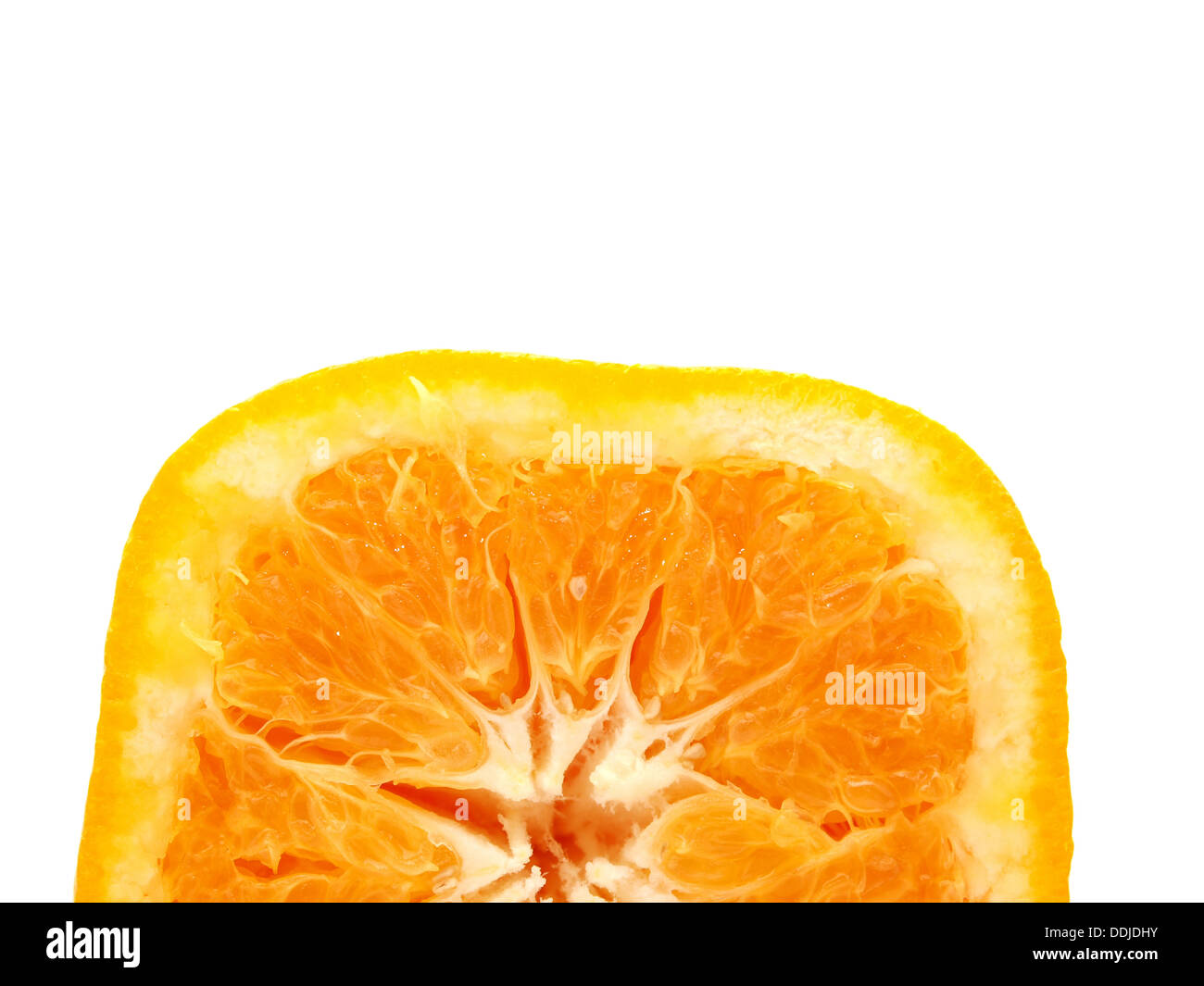 Square orange on a white background Stock Photo - Alamy