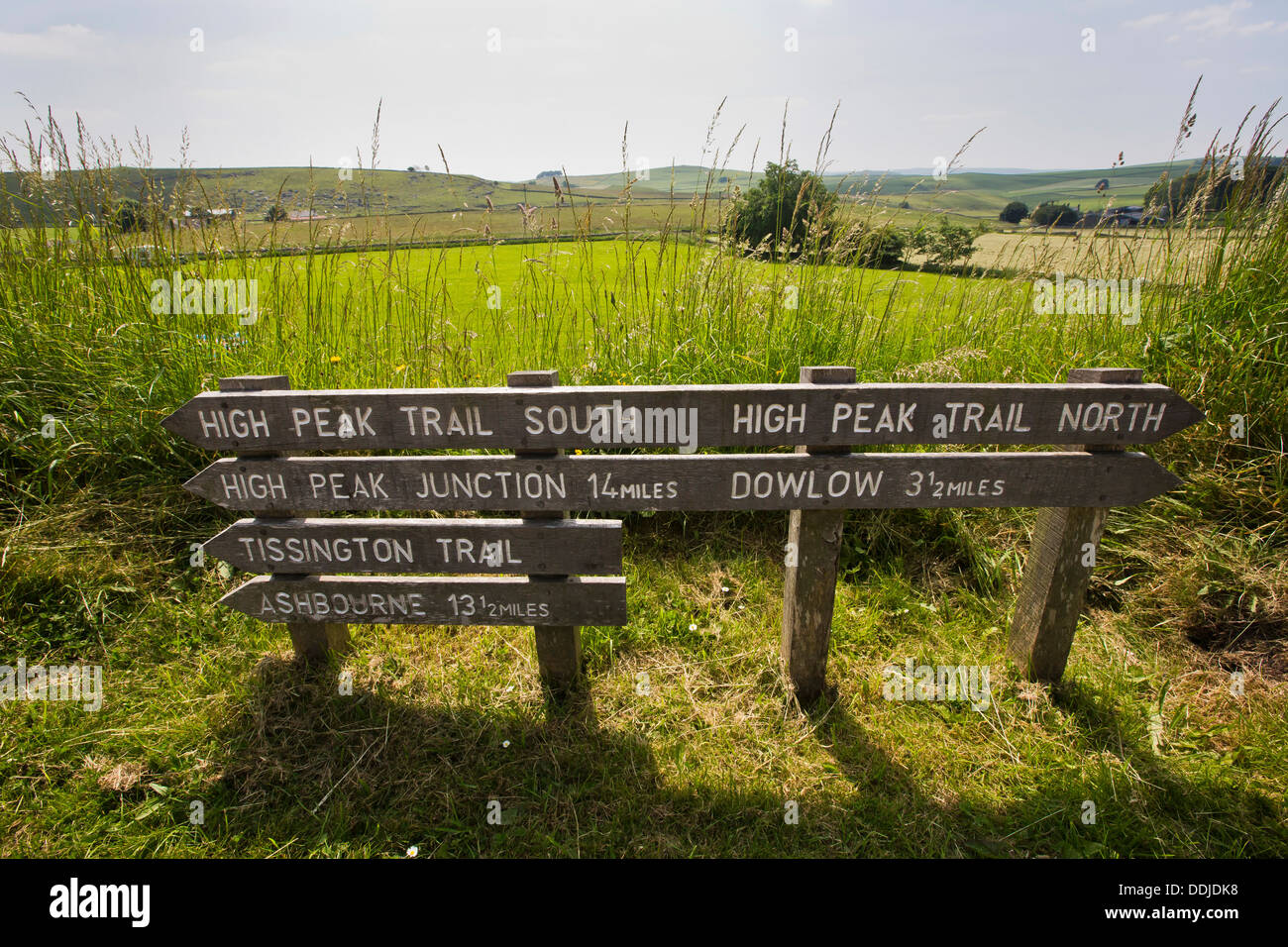 The Tissington Bike Cycle Trail in Derbyshire that runs from Ashbourne ...