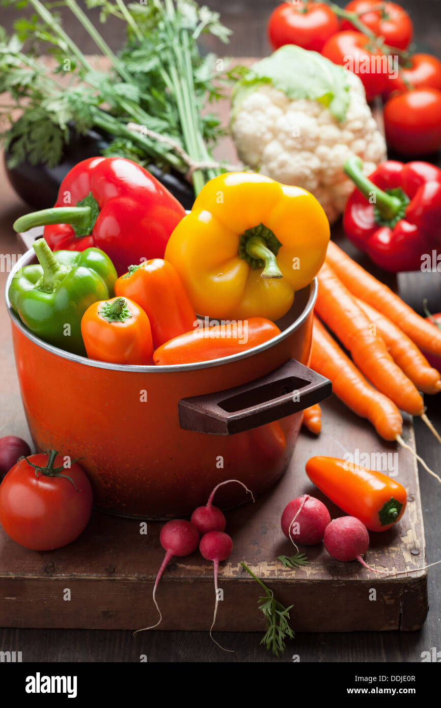 various fresh vegetable Stock Photo - Alamy