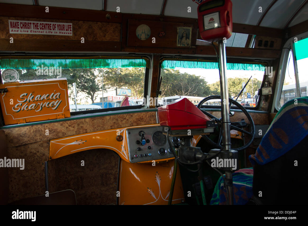 Valletta bus station, Malta Stock Photo - Alamy