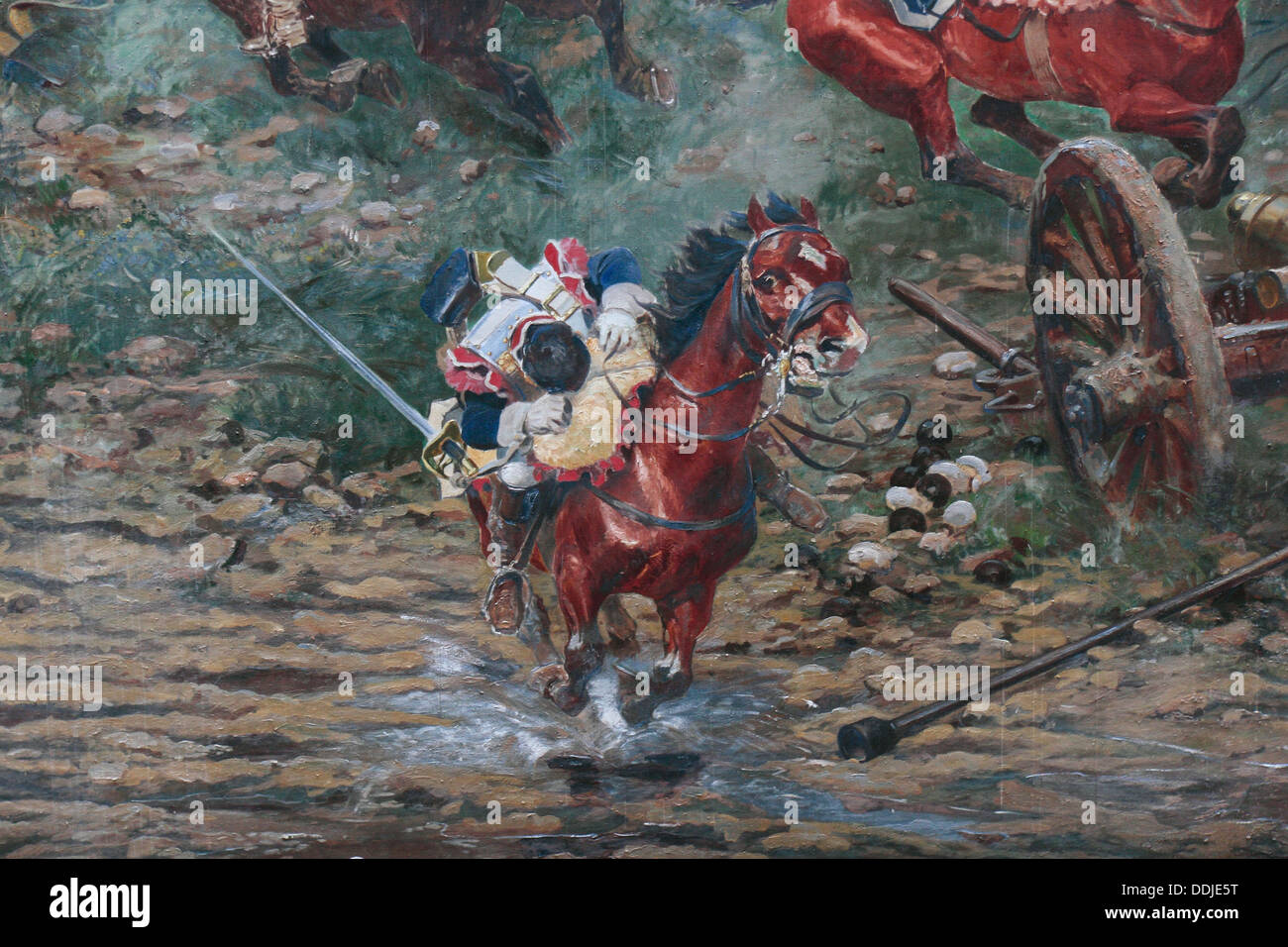 The amazing Panorama canvas painting by Louis Dumoulin in the Panorama ...