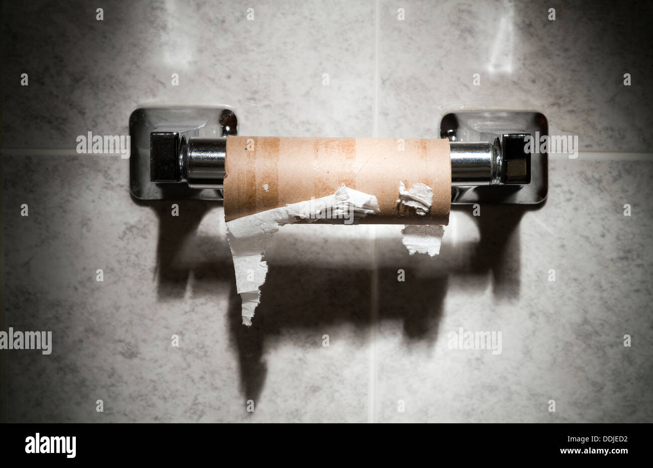 Toilet wc empty paper hi-res stock photography and images - Alamy