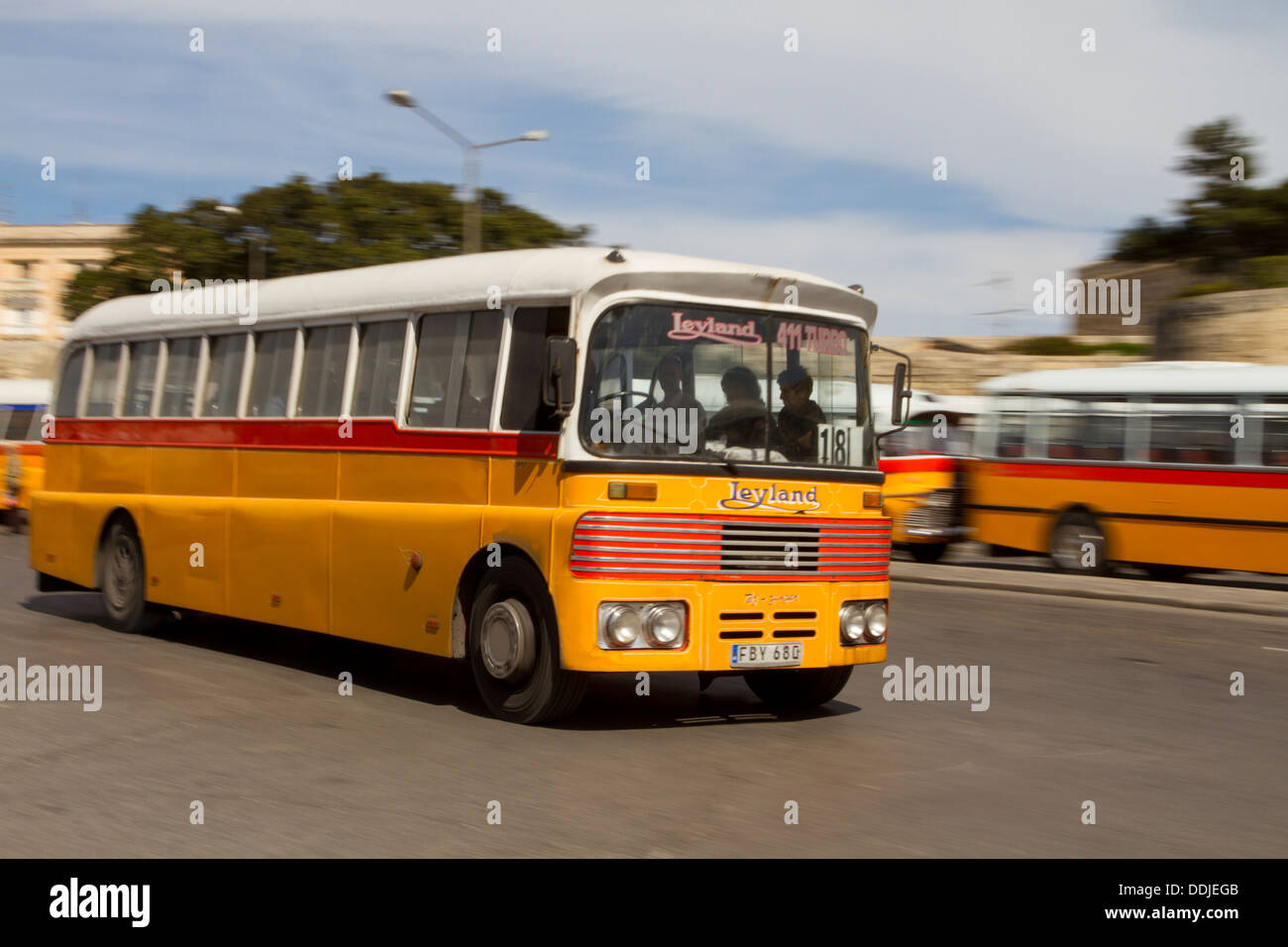 Maltese public transport hi-res stock photography and images - Alamy