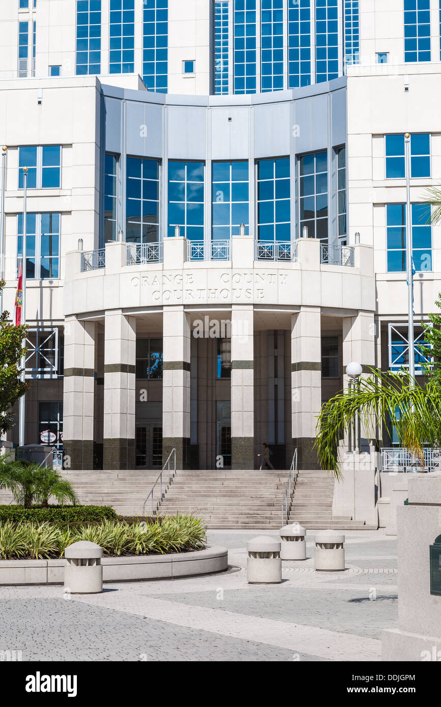 Orange County Courthouse in downtown Orlando, Florida Stock Photo - Alamy