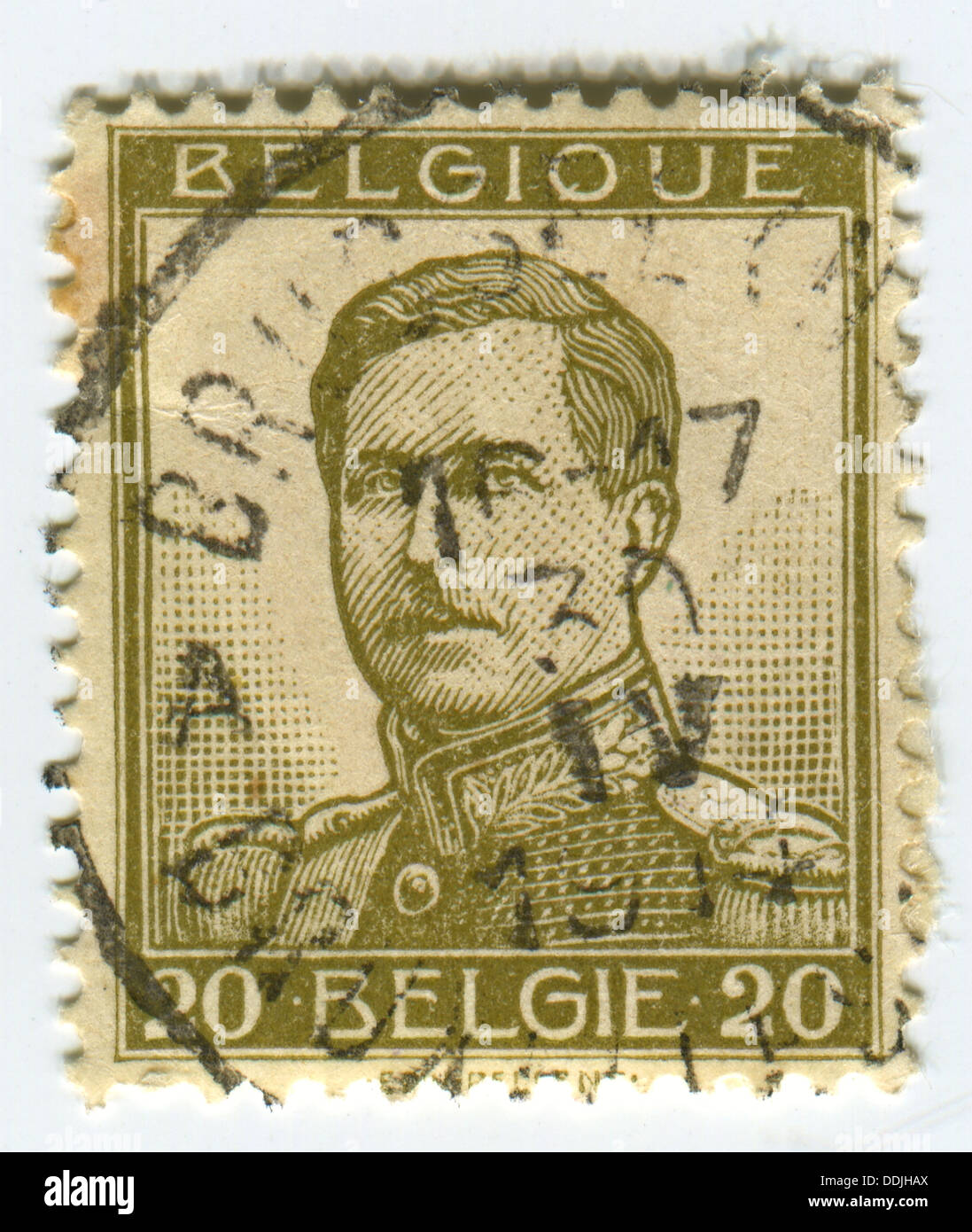 Old Postage Stamp Stock Photo - Alamy