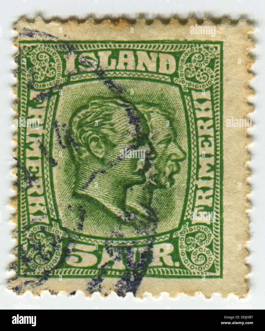 Old Postage Stamp Stock Photo - Alamy