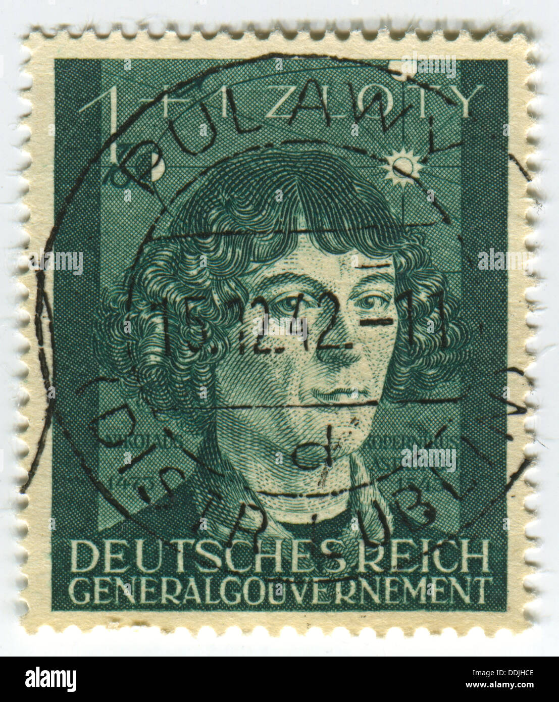 Old Postage Stamp Stock Photo - Alamy