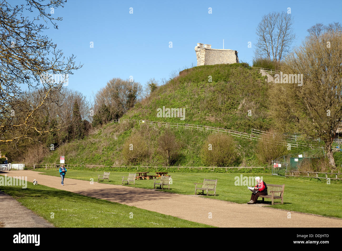 Clare suffolk castle hi-res stock photography and images - Alamy