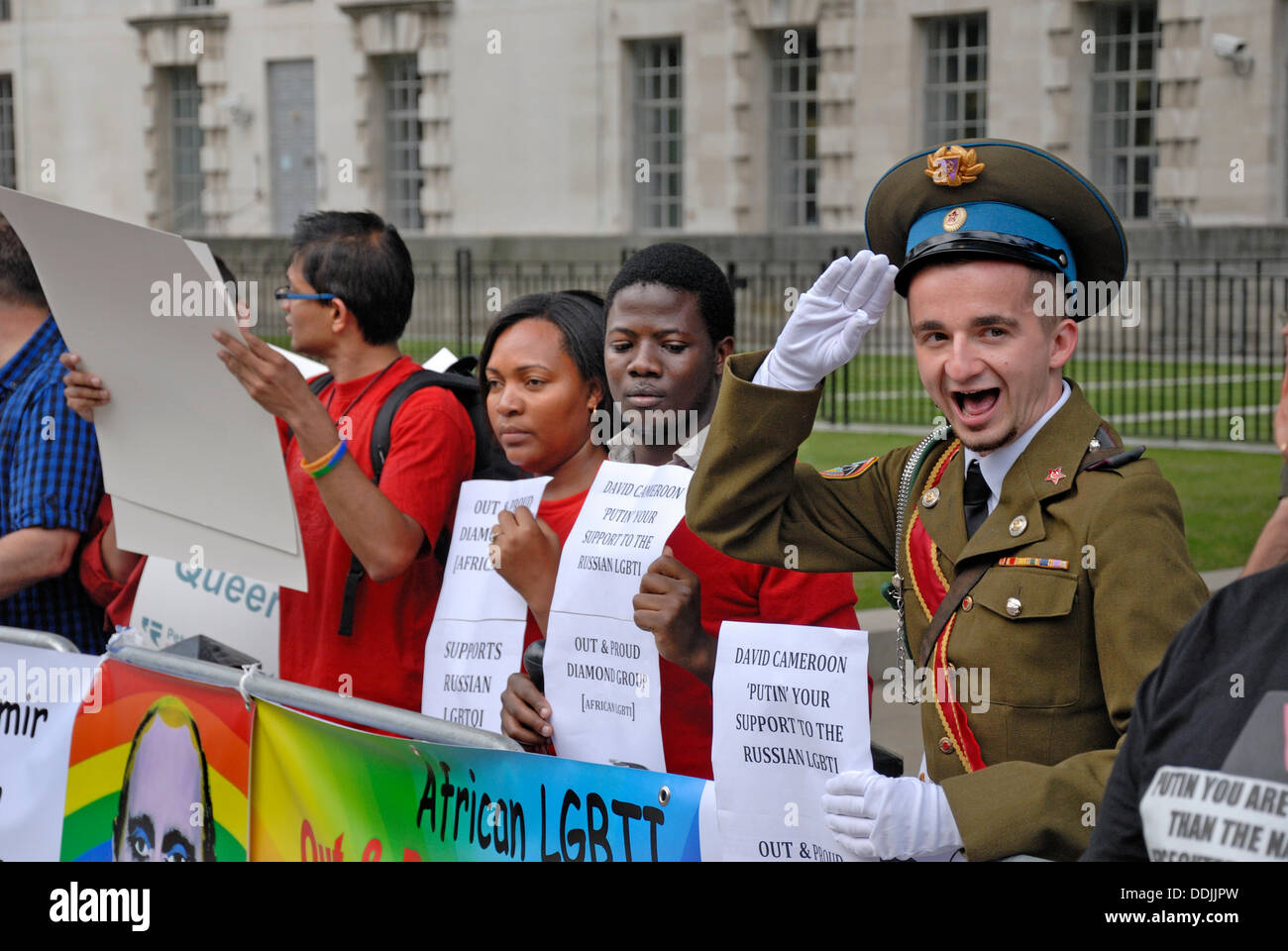 Lgbt protest hi-res stock photography and images - Alamy