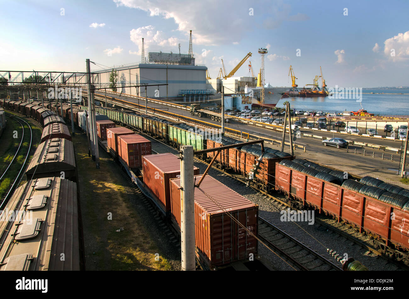 Railway junction hi-res stock photography and images - Alamy