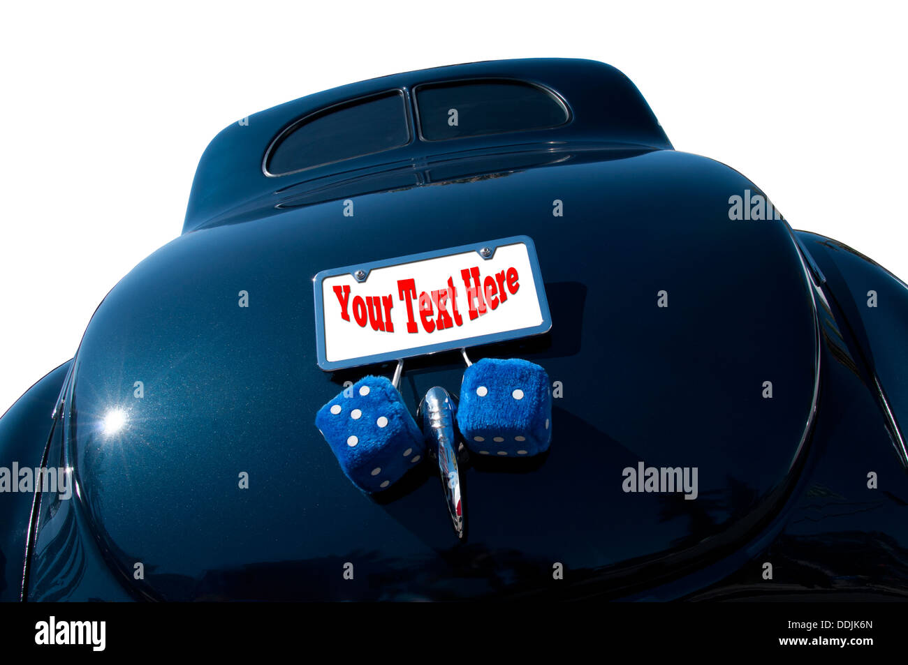 rear of a Hot Rod Stock Photo - Alamy