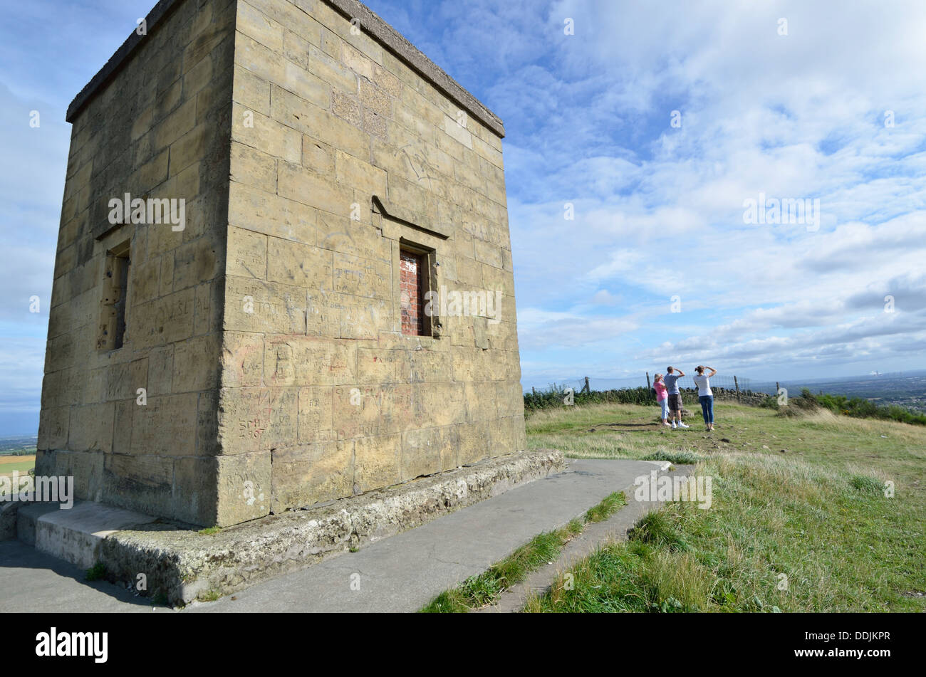 Billinge Hill Beacon Merseyside/Lancashire England UK Stock Photo - Alamy
