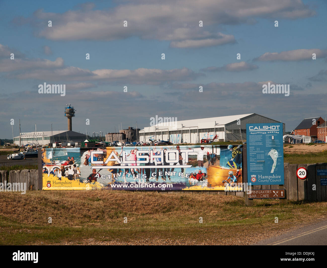 Calshot Activities Centre Hampshire England UK Stock Photo - Alamy