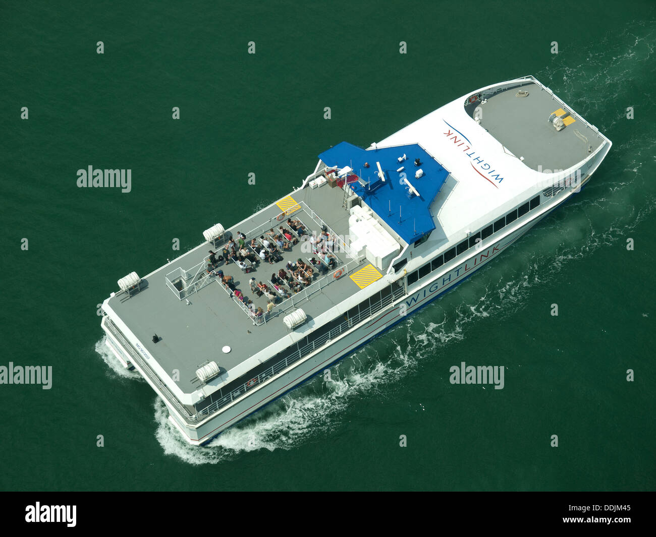 Aerial view from the Spinnaker Tower Portsmouth Hampshire England UK of ...