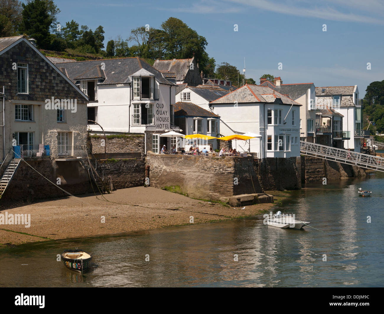 The old quay house fowey hi-res stock photography and images - Alamy