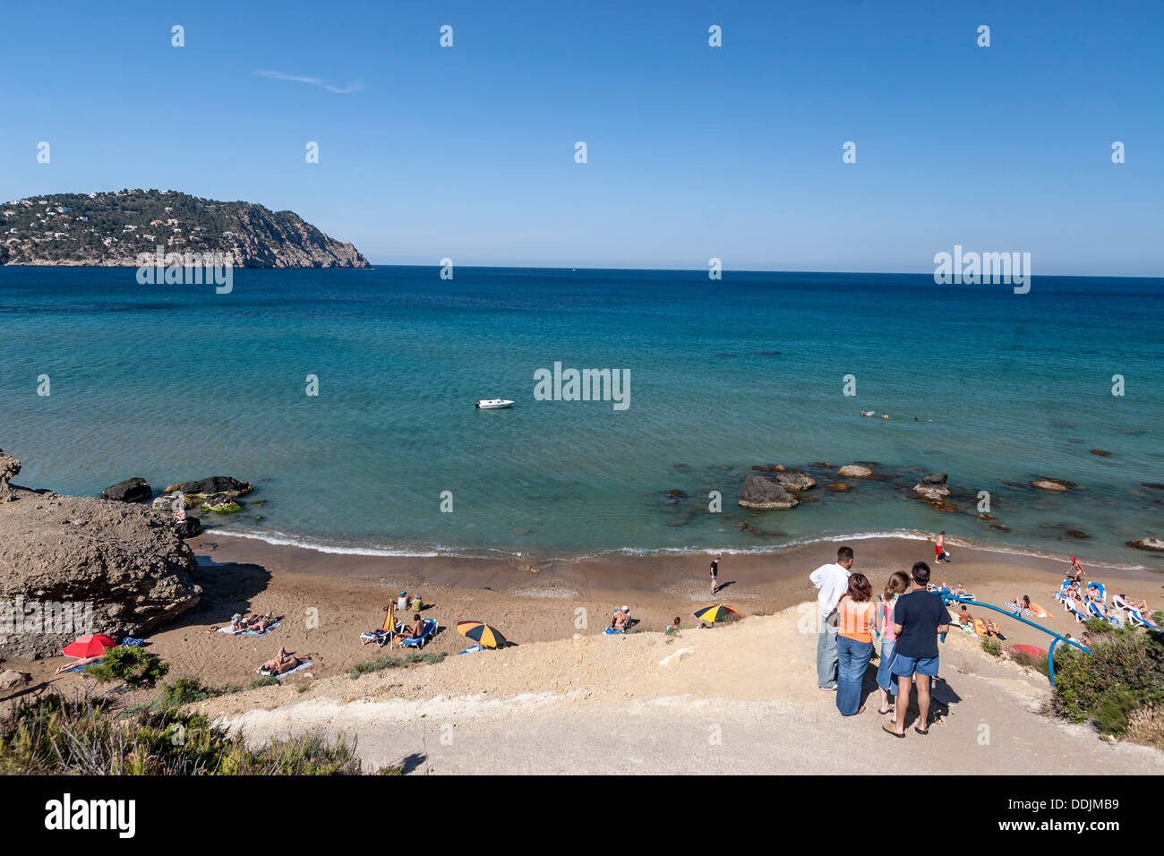 Cala Boix beach, Ibiza, Spain Stock Photo - Alamy