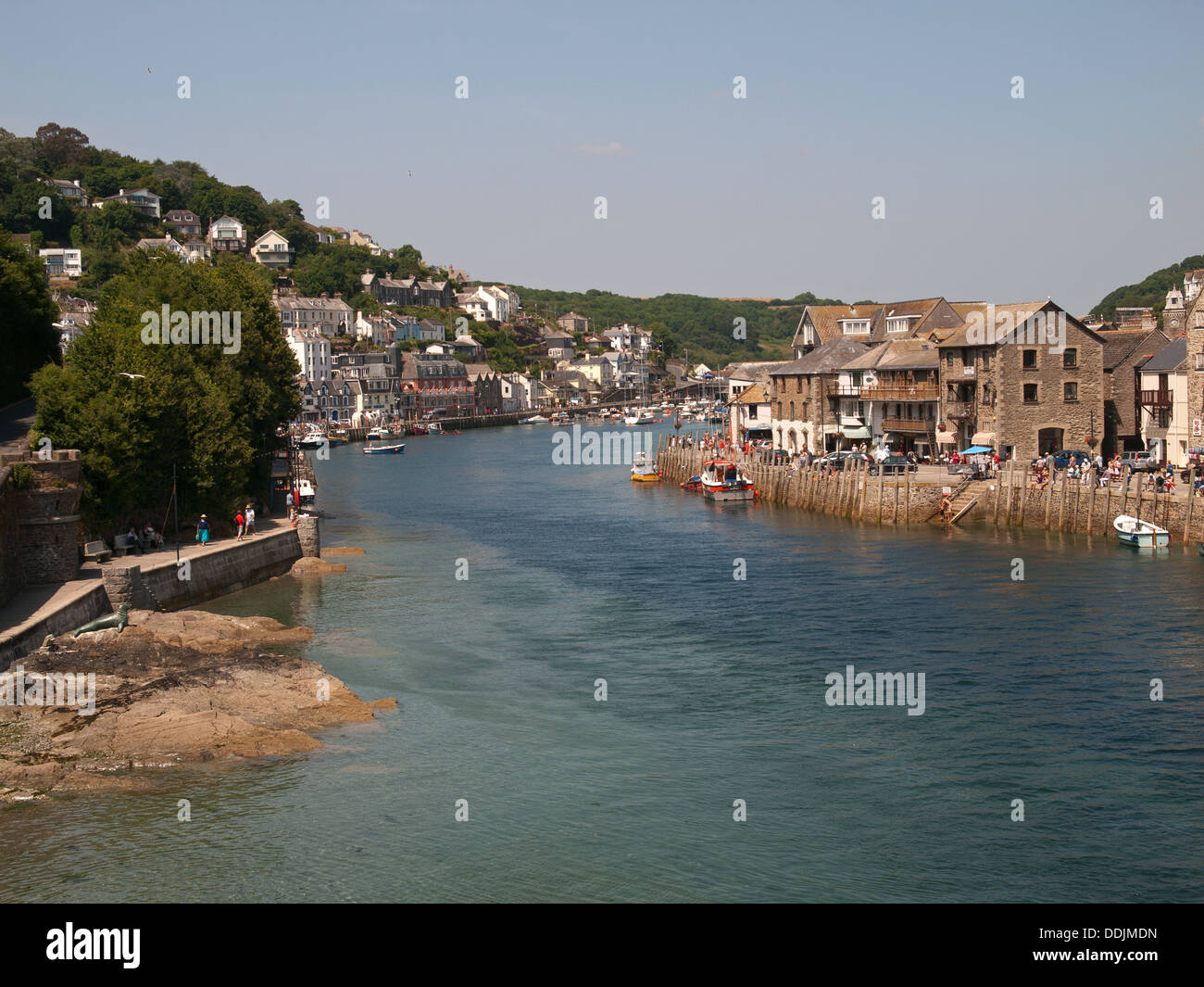 Looe Cornwall England UK Stock Photo - Alamy