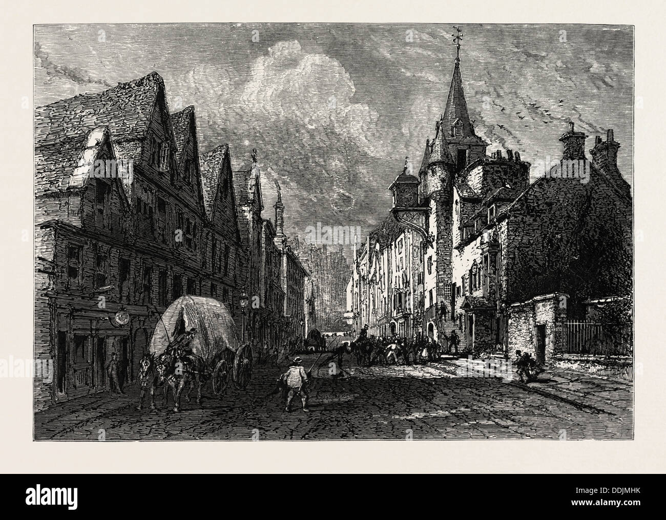 EDINBURGH: The Canongate Tolbooth, Scotland, UK, britain, british ...