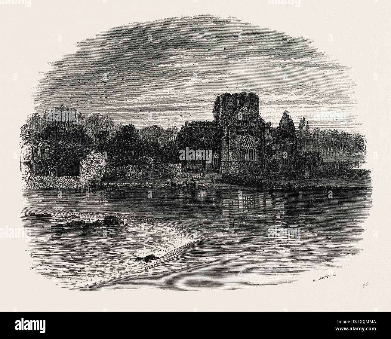 Holy Cross Abbey, IRELAND Stock Photo - Alamy