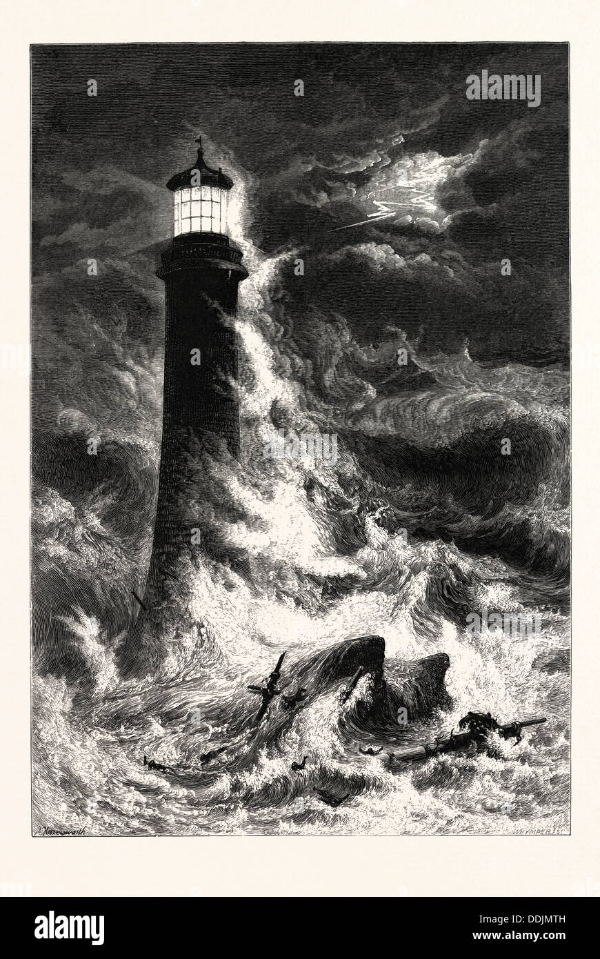 British lighthouse lighthouse britain hi-res stock photography and ...