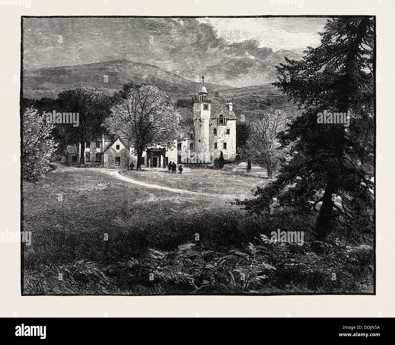 Abergeldie castle hi-res stock photography and images - Alamy