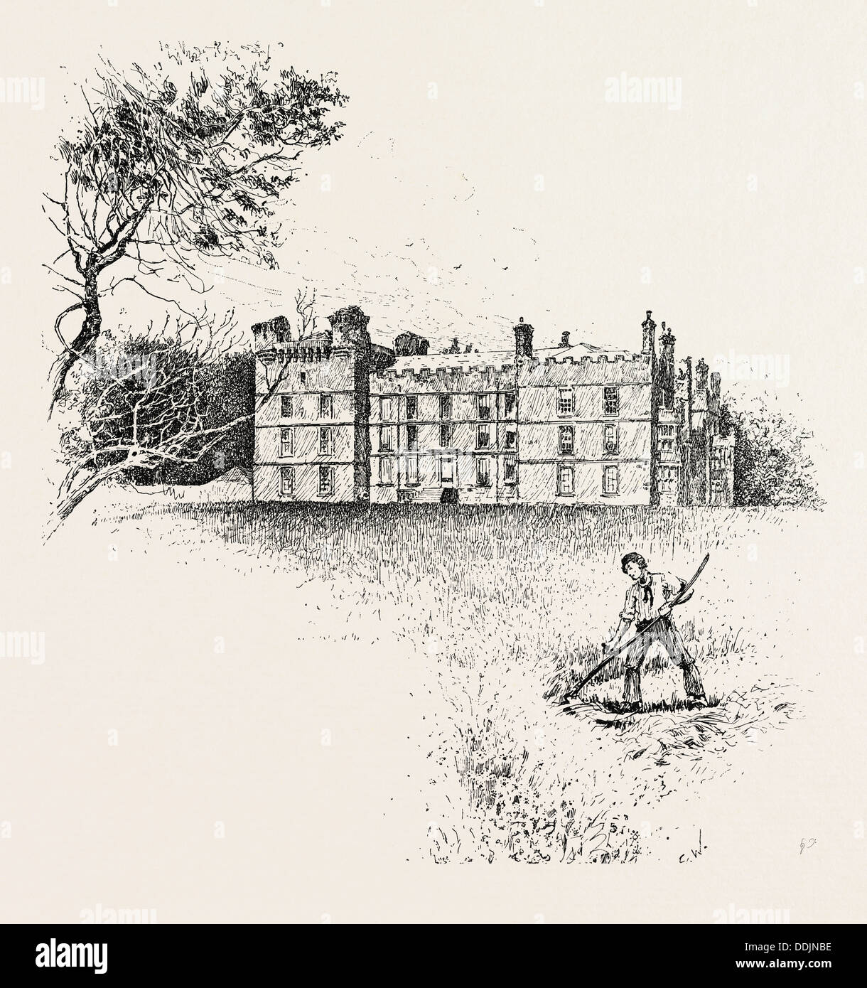 17th century jacobean mansion hi-res stock photography and images - Alamy