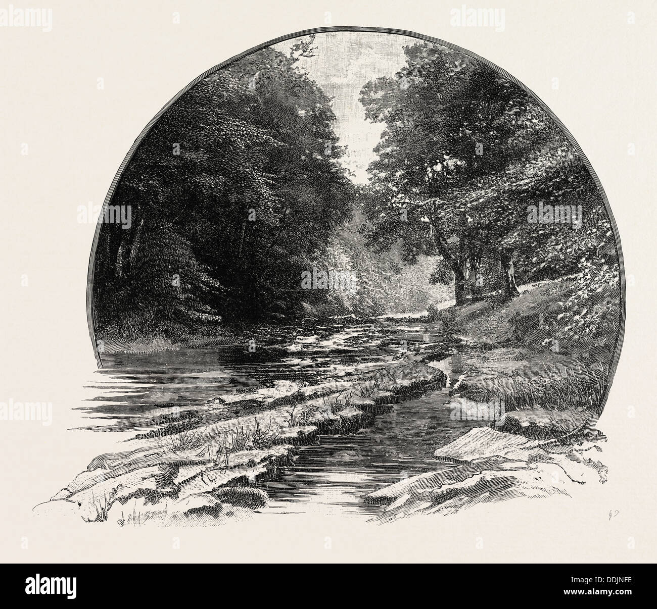 ON THE GRETA AT ROKEBY. Rokeby Park is a country house in the Palladian ...