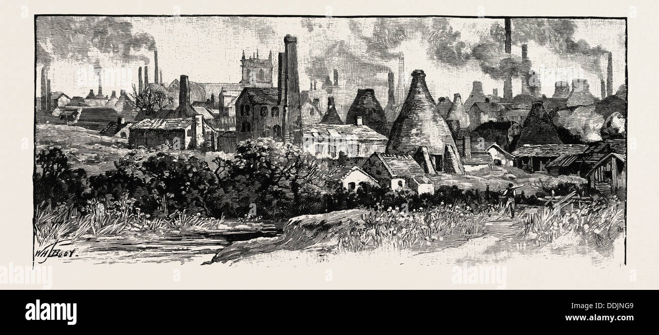 IN THE POTTERIES, UK. The Stoke-on-Trent area, known as the ...
