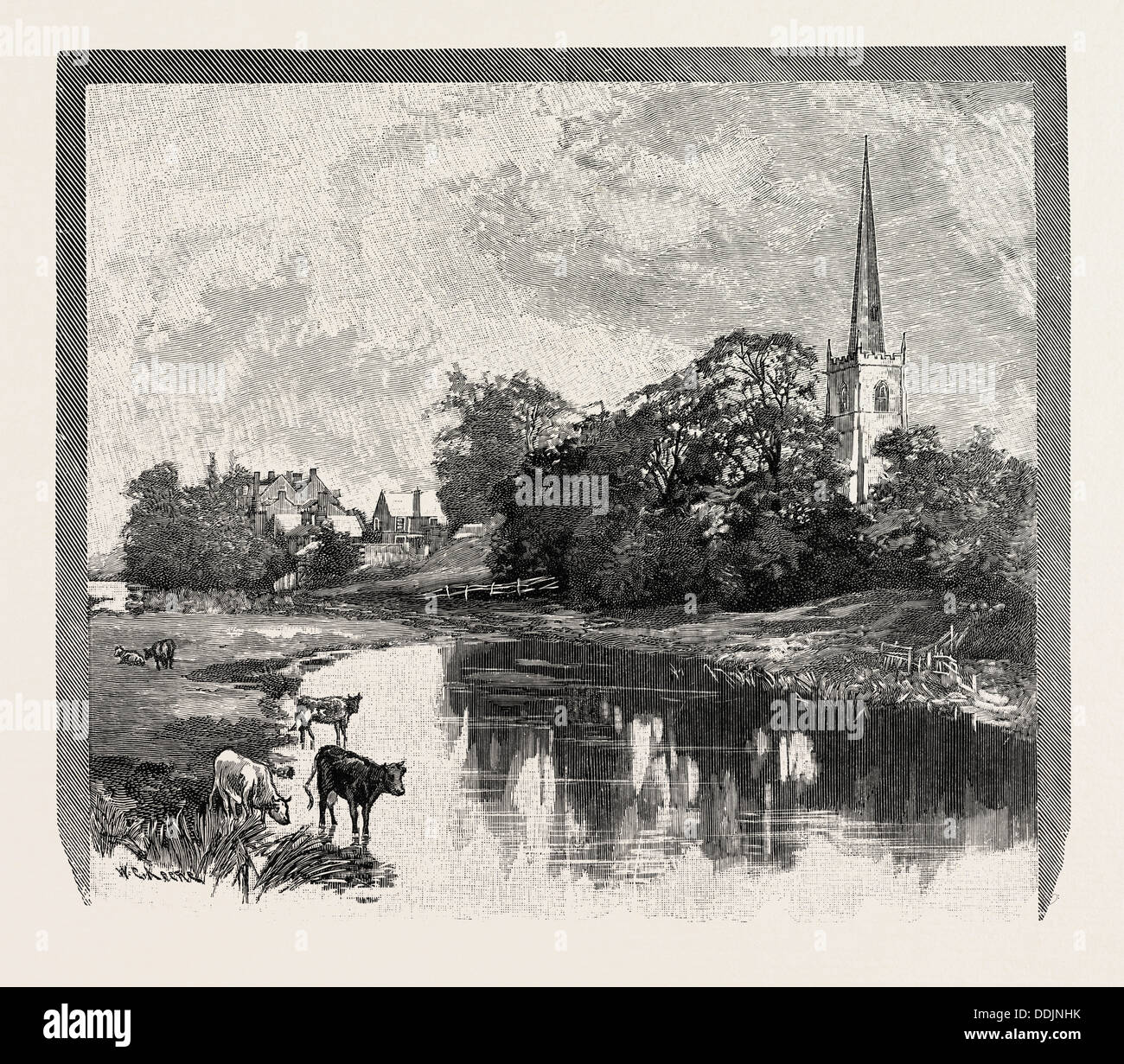 Repton village hi-res stock photography and images - Alamy