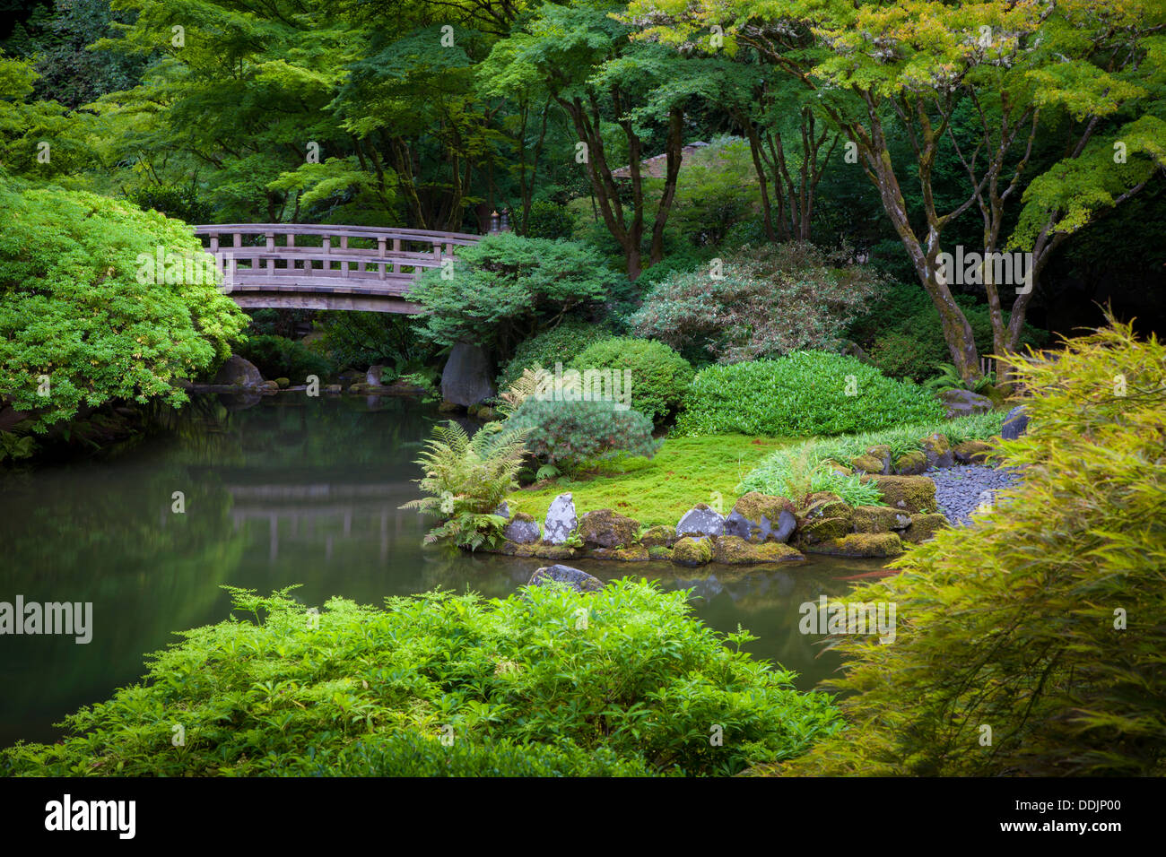 Japanese Garden, Portland Oregon, USA Stock Photo - Alamy