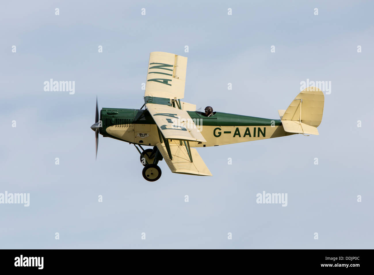 Parnall Elf, registration G-AAIN, at Old Warden. Built 1932 Stock Photo ...