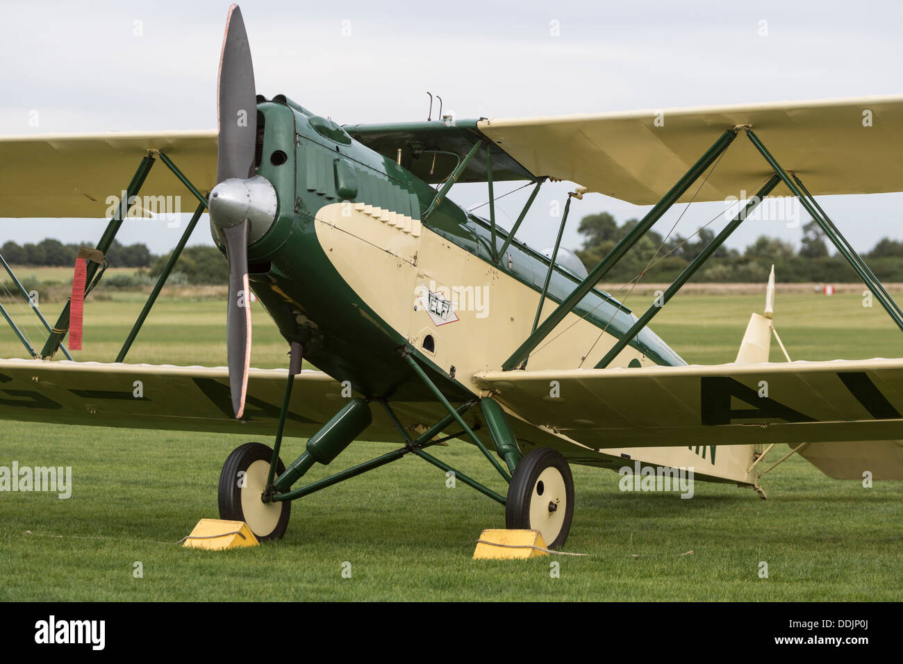 Parnall Elf at Old Warden Stock Photo - Alamy