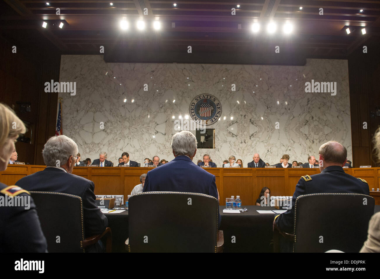 Senate committee room washington hi-res stock photography and images ...
