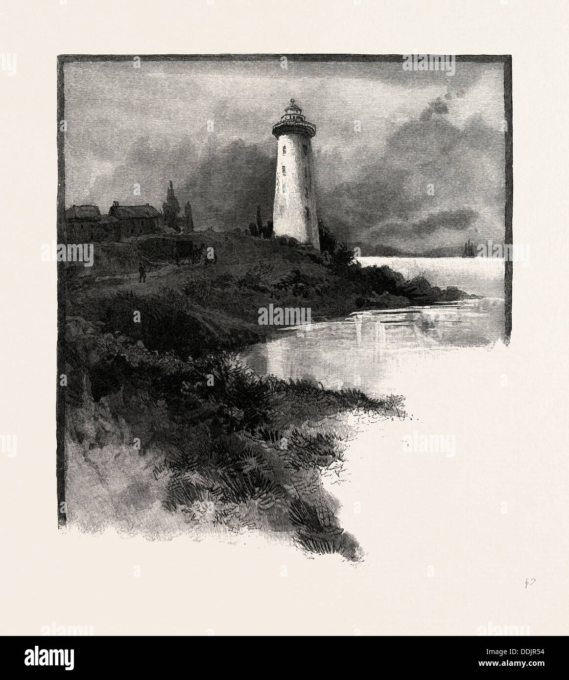Nineteenth century lighthouse hi-res stock photography and images - Alamy