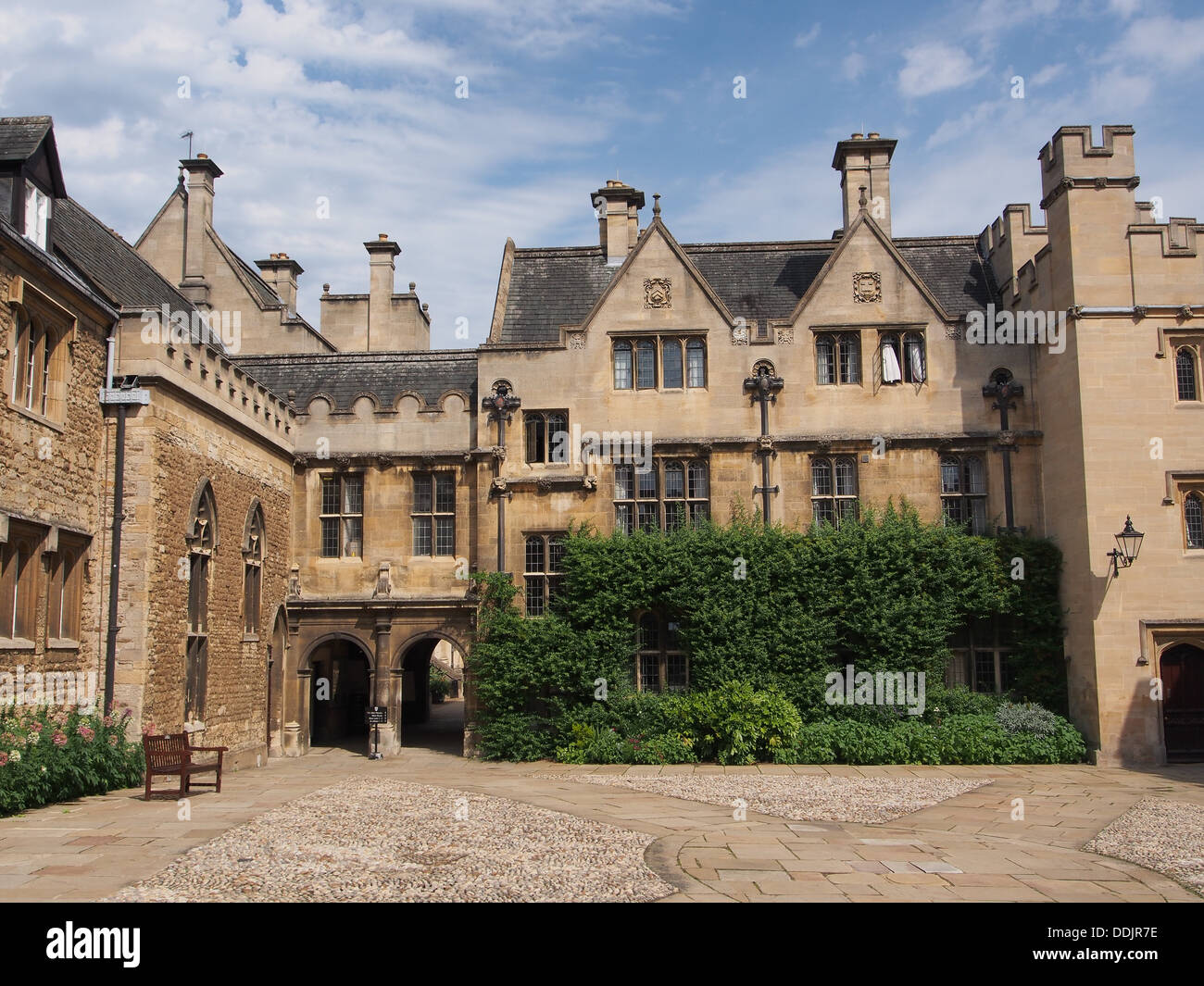 Merton College, Oxford University Stock Photo - Alamy