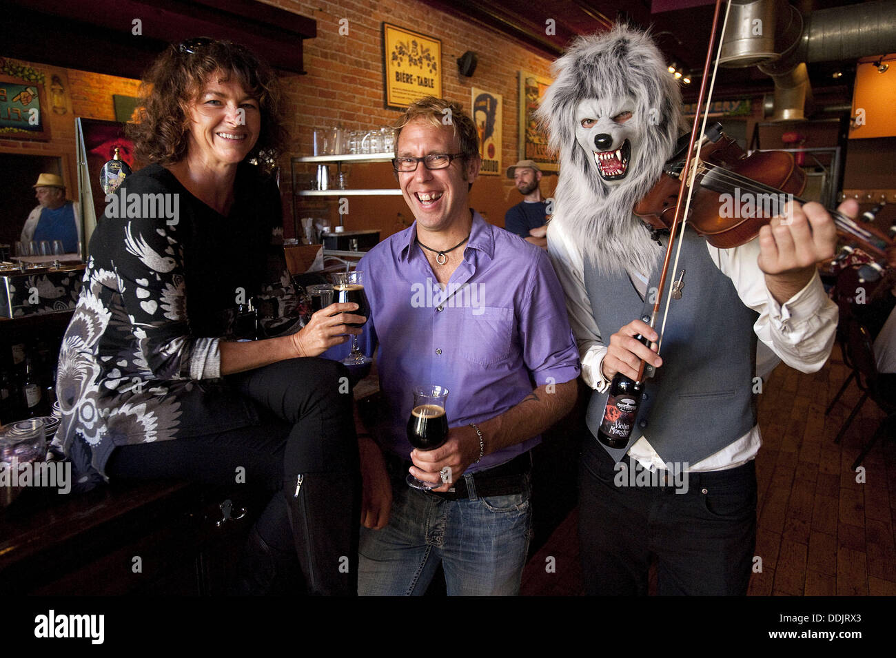 Detroit, Michigan, USA. 3rd Sep, 2013. Rene and Matt Greff and The ...
