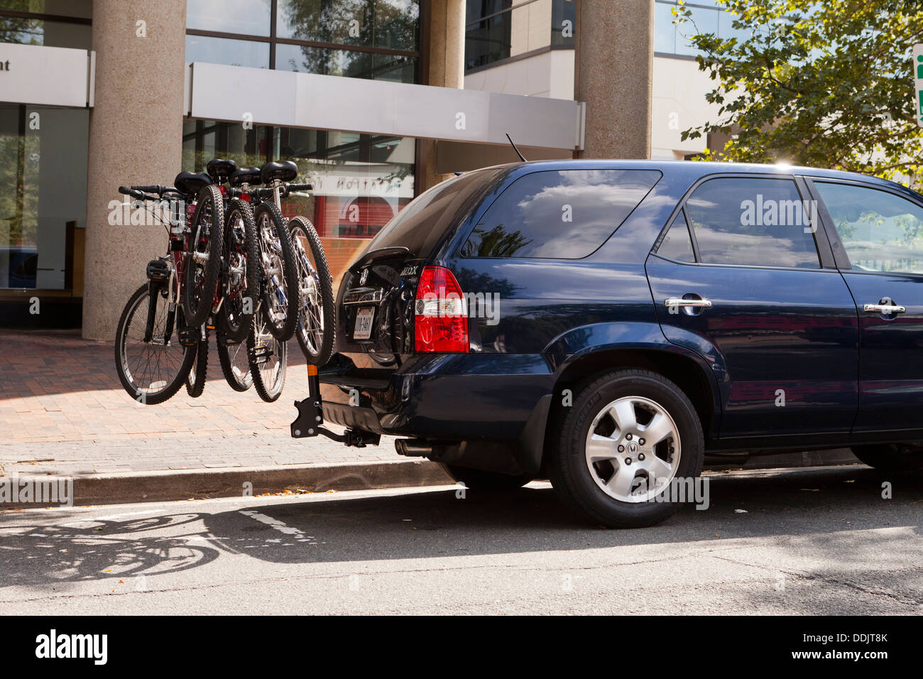 Bicycle rack hi-res stock photography and images - Alamy