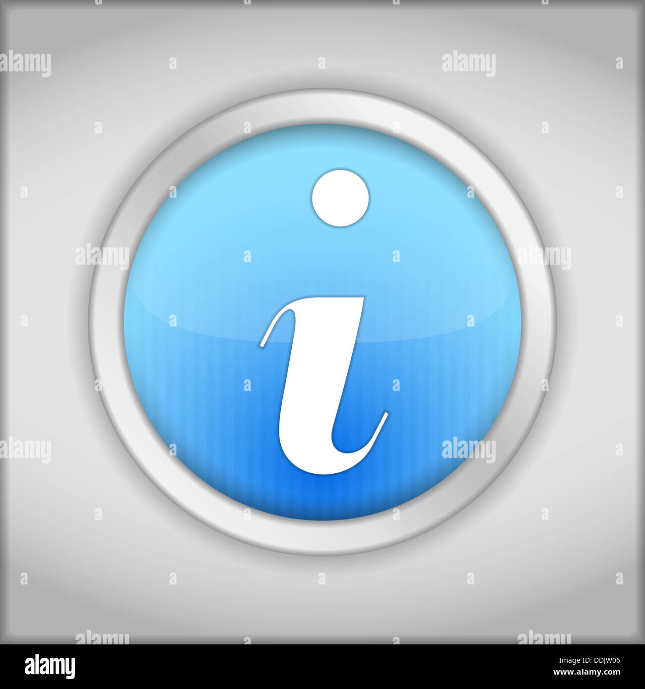 Round information button hi-res stock photography and images - Alamy