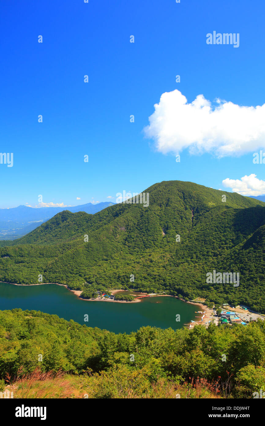 Mt. Akagi and Oonuma in summer, Gunma, Japan Stock Photo - Alamy