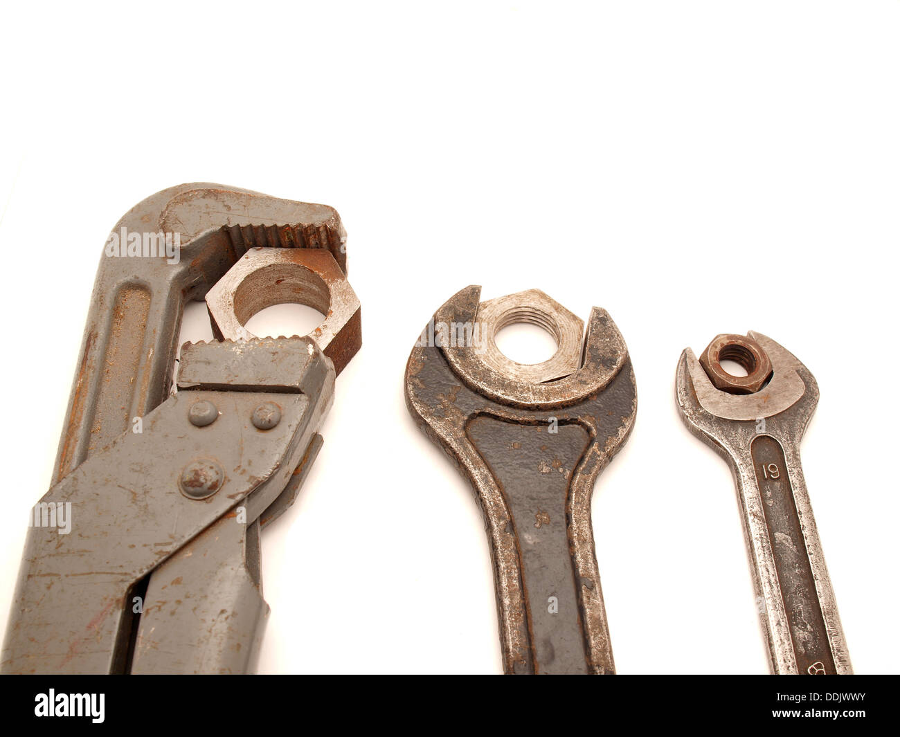 Big wrenches hi-res stock photography and images - Alamy