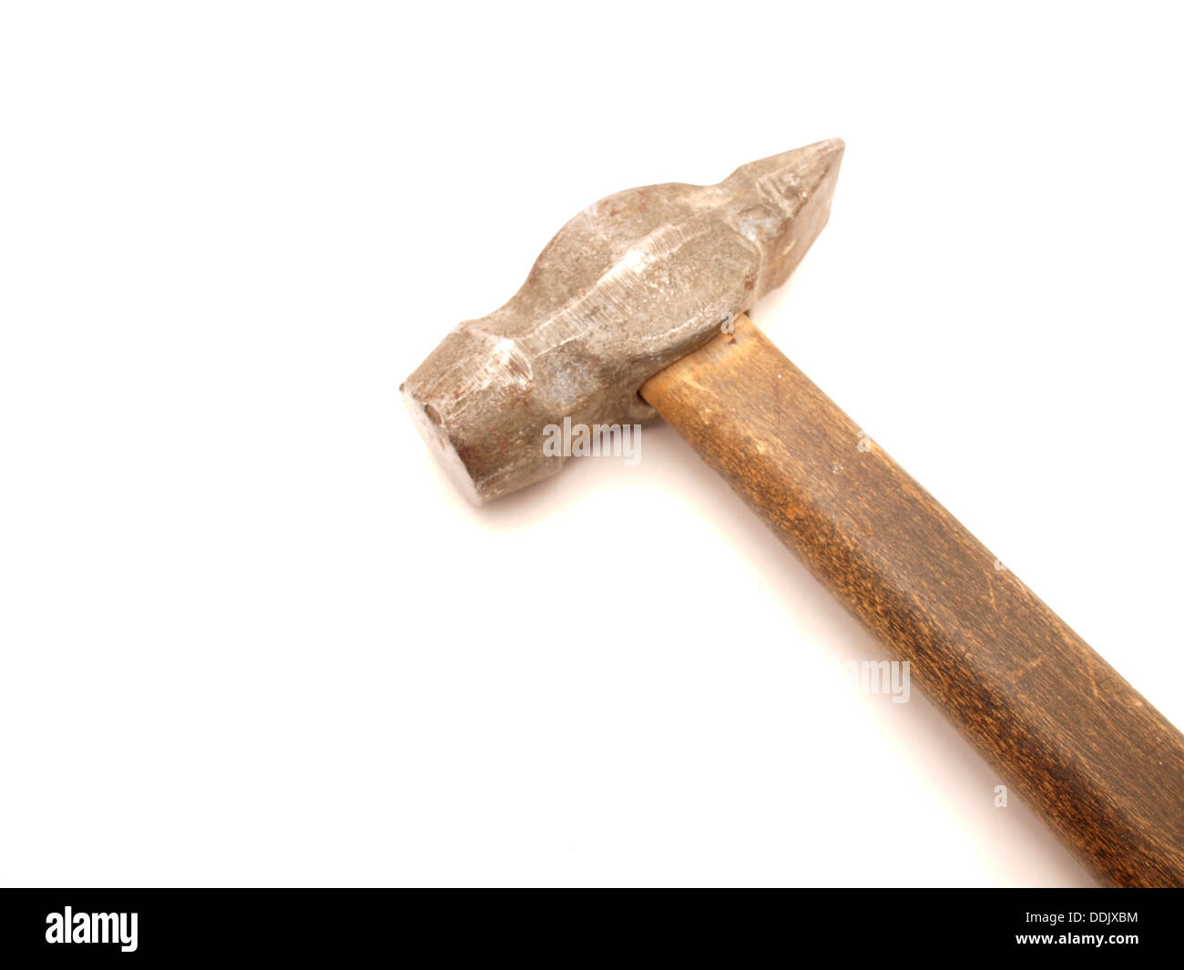 Hammer on a white background Stock Photo - Alamy