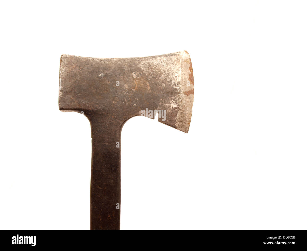 Axe on a white background Stock Photo - Alamy